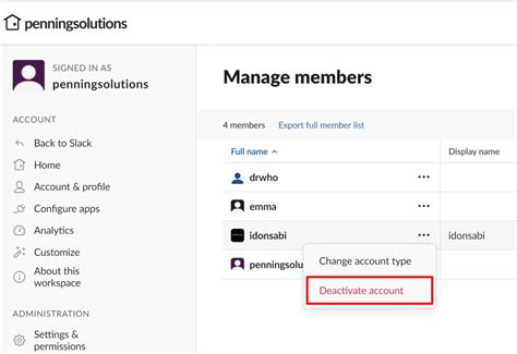 How To Remove Members From Slack Tech Lounge