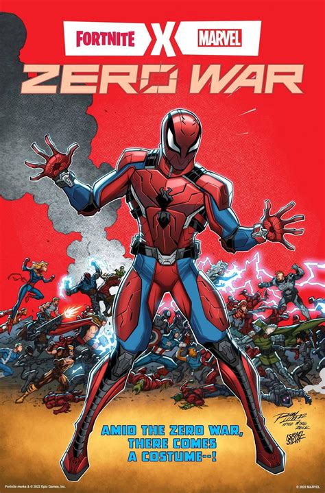 Marvel Revela El Nuevo Traje Fortnite X Marvel Conflicto Cero Anime