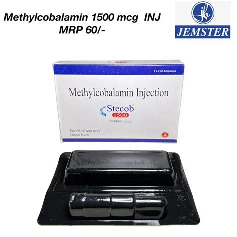 Methylcobalamine 1500 Mcg Inj At ₹ 90 Piece Raipur Kalan Id