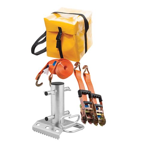 Rigging Bollard Kit With Ratchet Ties Shrinkwrap Supplies