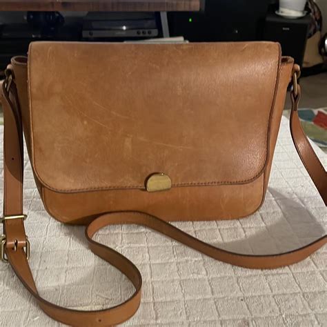 Madewell Crossbody Leather Purse Depop