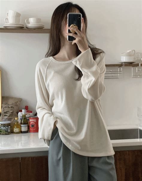 블랑오브 멜런 나그랑 티셔츠 루즈핏