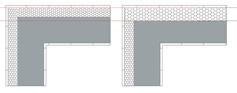 Solved Complex Profile Fill Showing Outline In Section