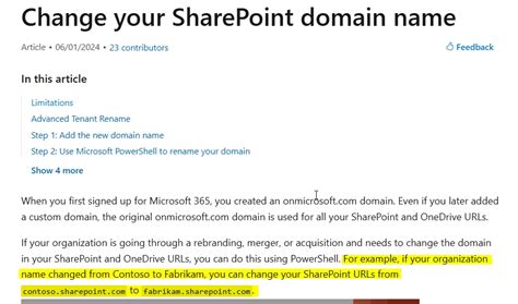 Sharepoint Can You Add Custom Domain Microsoft Qanda