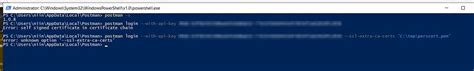 Postman Cli Returns Error Self Signed Certificate In Certificate Chain Help Hub Postman