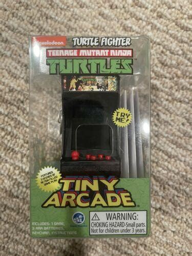 Tmnt Tiny Arcade Nickelodeon Turtle Fighter Ninja Turtles Arcade Game 3920212537
