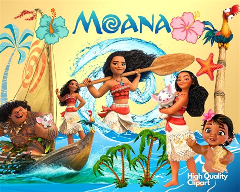 Moana Clipart Png Cartoonpng