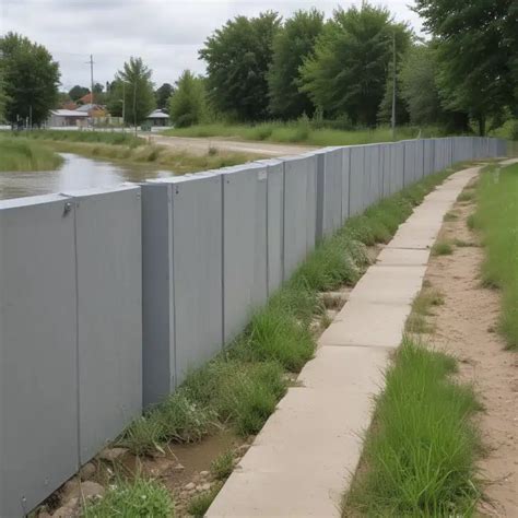 Hybrid Green Grey Flood Barriers Combining Engineered Structures And Nature Based Solutions