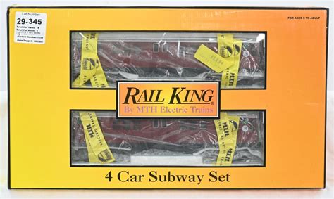 Sold At Auction Mth 2198 1 Mta R21 Four Car Subway Set W Proto 2 0 Ob