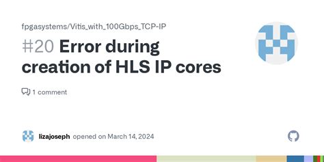 error during creation of hls ip cores · issue 20 · fpgasystems vitis