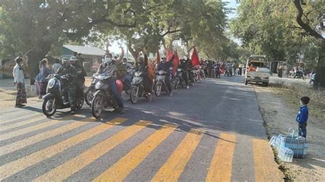 Mizzima News In Burmese ပြန်လည်စုရုန်း ၂ ခြောက်လုံး ဘုတလင်သပိတ်စစ်ကြောင်းကို Pdf များ ဝန