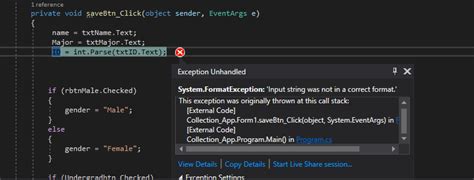 Solved I Need Help With This Error C Windows Form Lets Say