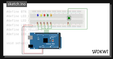 Multi Led Board Wokwi Esp32 Stm32 Arduino Simulator