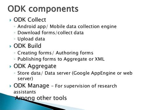 Mobile Data Collection Using Odk