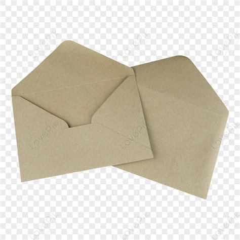 열린 갈색 종이 봉투 2 개서신열다 Png 일러스트 무료 다운로드 Lovepik