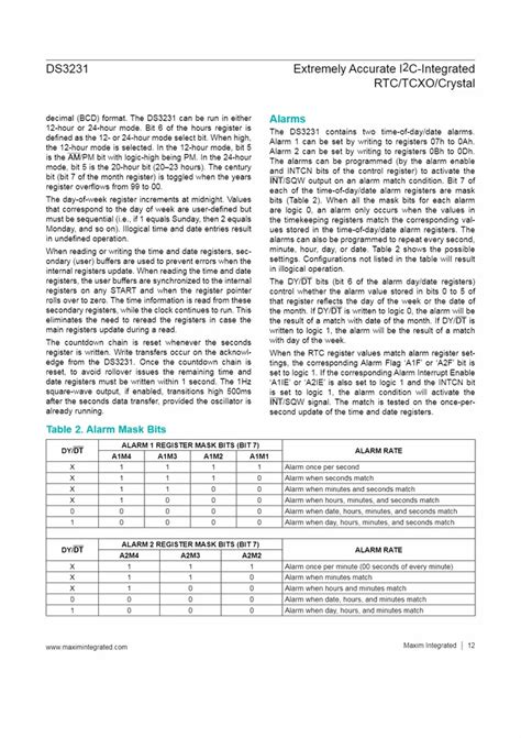 Ds3231sn Tandr Real Time Clock Extremely Accurate Ic Integrated Rtc At Rs