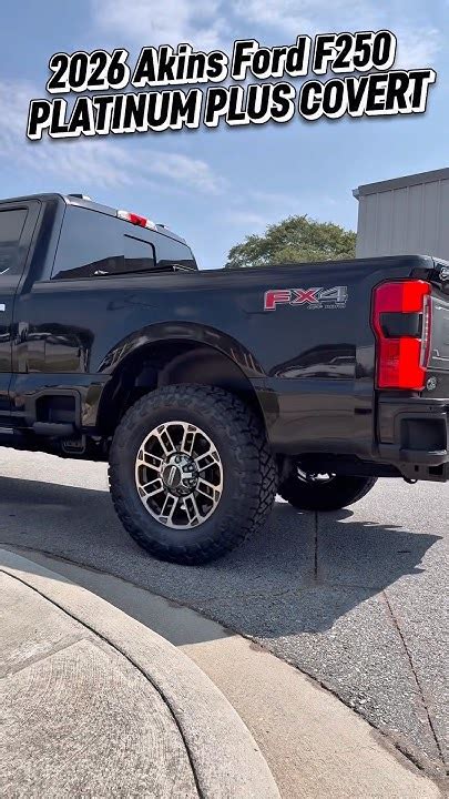 2026 Akins Ford F250 Platinum Plus Bubba Covert Leveled On 37s Youtube