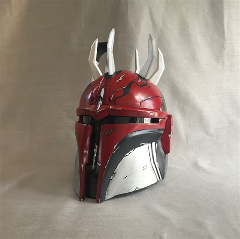 The Iron Forge The Darth Maul Variant Mandalorian Helmet
