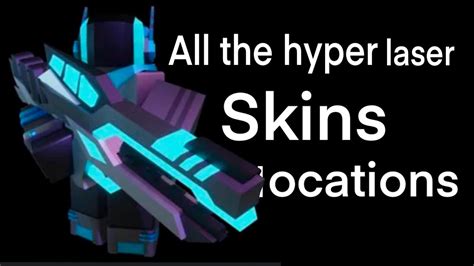 All The Hyper Laser Skin Locations Phighting Youtube