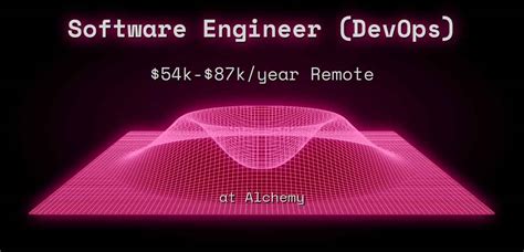 Web3 Software Engineer Devops 54k 87k Remote At Alchemy