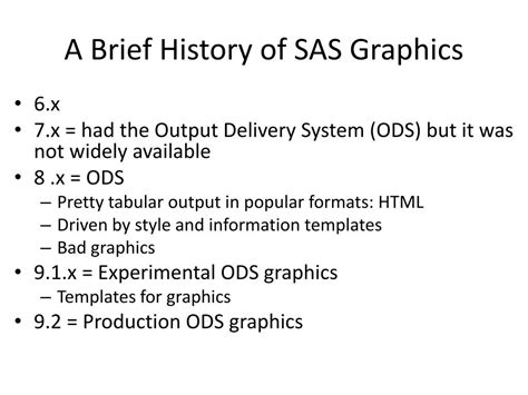 PPT What Is New In SAS 9 2 Graphics And More PowerPoint Presentation ID 3354150