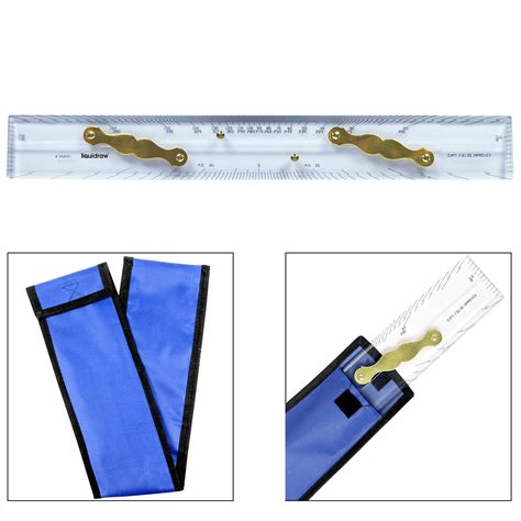 Liquidraw Marine Navigation Parallel Ruler 21 Brass Joints Nautical A