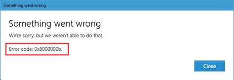 Best Fix Mail Error Code 0x8000000b Something Went Wrong MiniTool Partition Wizard