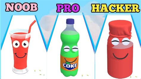 Noob Vs Pro Vs Hacker In Juice Run YouTube