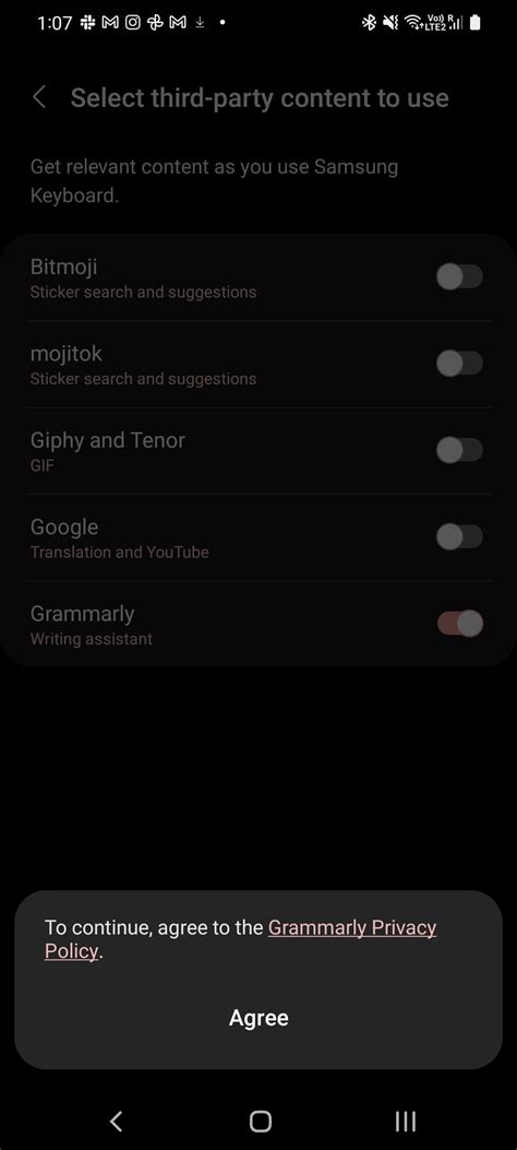 How To Enable And Disable Grammarly In The Samsung Galaxy Keyboard App