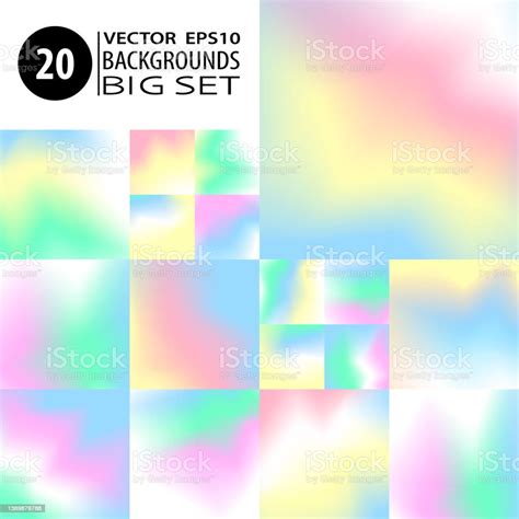 배경 설정이 흐려집니다 파스텔 매끄러운 색상 번들 20 수채화 효과 추상 적 배경 화면 카드 템플릿 포스터 인쇄 제품 또는 웹