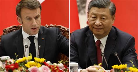 КАКОВ НЕУСПЕХ Макрон дојде кај Си да ‘моли за помош а наместо тоа го изнервира “Тој беше