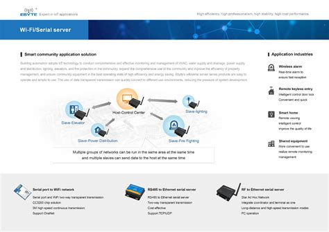Brochure Ebyte Company Profile Chengdu Ebyte Electronic Technology Coltd Franceenvironnement