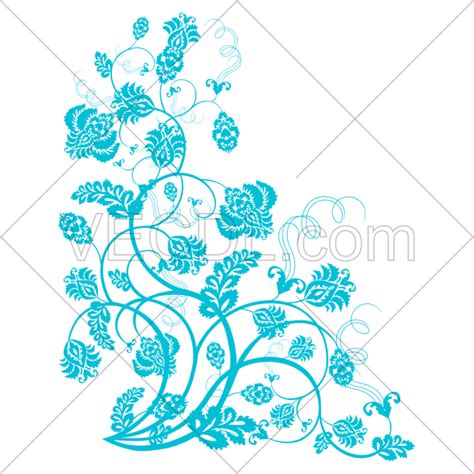 دانلود طرح گل و بوته از نوع وکتور