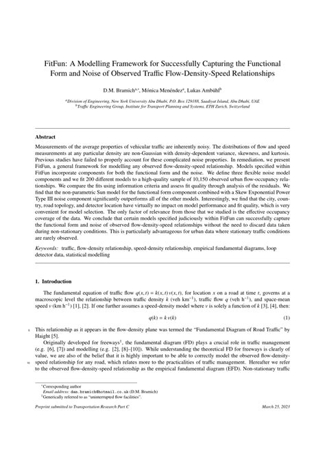 Pdf Fitfun A Modelling Framework For Successfully Capturing The
