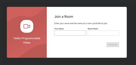 how to set a default room name in the twilio video react app twilio