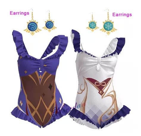 Traje De Baño De Anime Genshin Impact Ganyu Mona Bikini Sex En Venta En Canton China Por Sólo