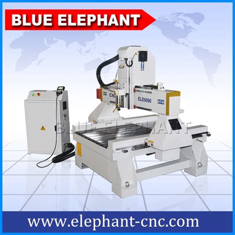 ELE Mini Cnc Router With Rack And Gear Transmission Blue Elephant CNC Machinery
