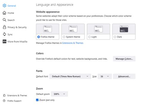 Font Size And Zoom Increase The Size Of Web Pages Firefox Help Font Size And Zoom Increase The Size Of Web Pages Firefox Help
