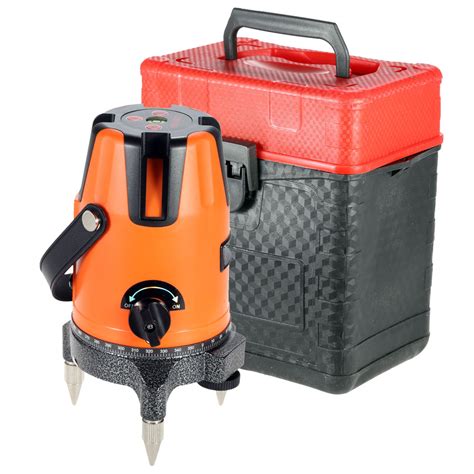 2 Lines 360 Degrees Laser Dumpy Level Horizontal Vertical Automatic