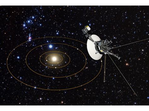 Nasa Voyager 2 Drawing