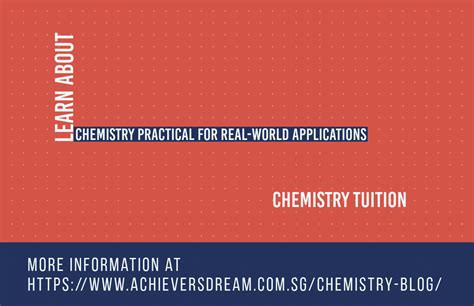Chemistry Practical For Real World Applications Achievers Dream