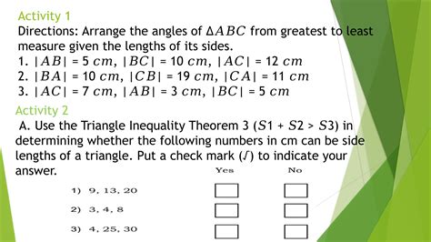 powerpoint applying theorems on triangle inequalities 1 pptx
