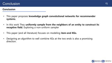 Knowledge Graph Convolutional Networks For Recommender Systemspptx