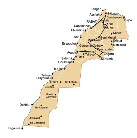 Les Incontournables et le désert caché du Maroc Visite Maroc