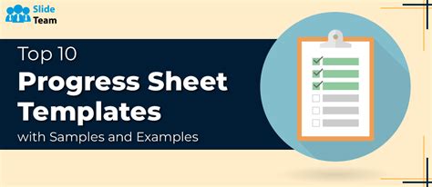 Top Progress Sheet Templates With Samples And Examples Product Links