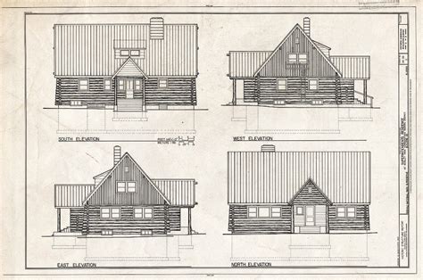 Blueprint Habs Ak23 Mckin1 E Sheet 2 Of 3 Mount Mckinley Headqu