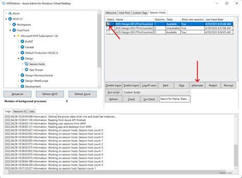 Microsoft Azure And Hibernated Virtual Machines And Azure Virtual Desktop Hibernation