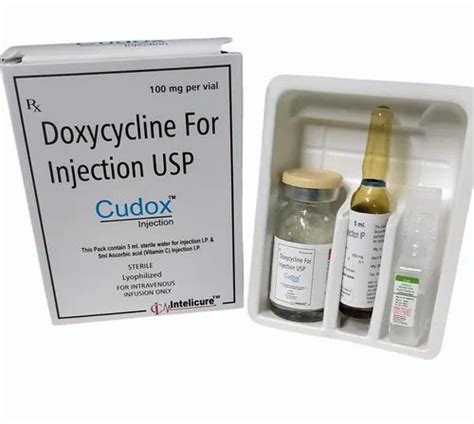 Doxycycline Injection 100mg At Rs 45vial In Baddi Id 2851939908930