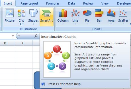 Microsoft Excel Shapes SmartArt My Online Training Hub