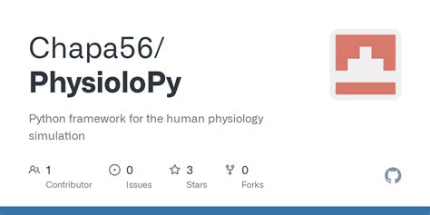GitHub Chapa56 PhysioloPy Python Framework For The Human Physiology